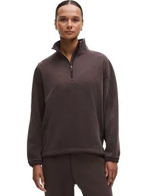 Lululemon Softstreme Half-zip - Sequoia