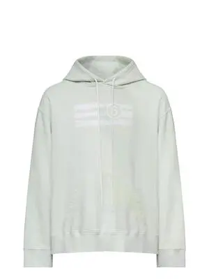 MAISON MARGIELA Numbers-motif Hoodie - Green