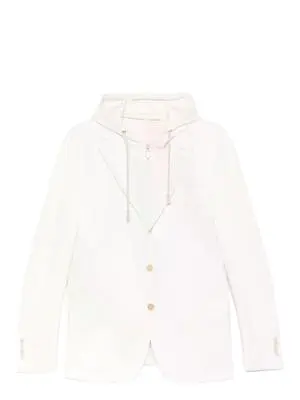 Eleventy Single-breasted Blazer - White