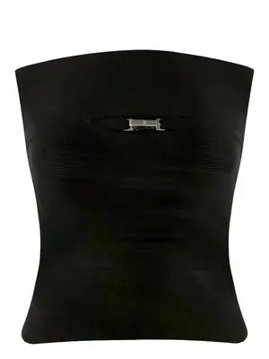 MISCI Ivete Strapless Top - Black