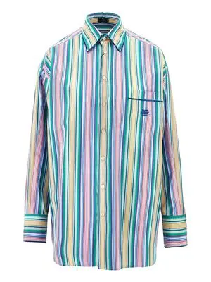 Etro Striped Shirt - Blue