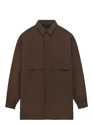 Fear Of God Essentials Military Nylon Overshirt - Brown