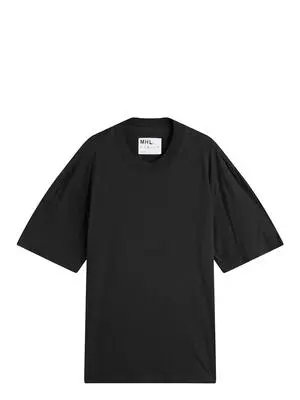 MARGARET HOWELL Simple T-shirt - Black