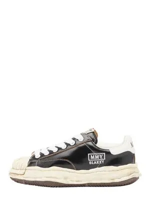 Mihara Yasuhiro Blakey Original Sole Leather Sneakers - Black