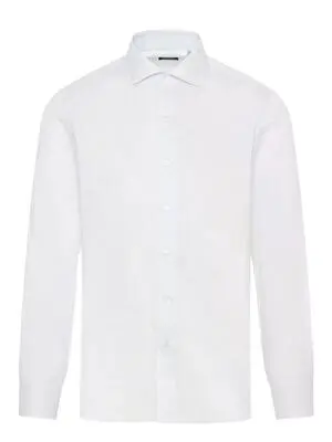 FINAMORE 1925 Button-up Shirt - White