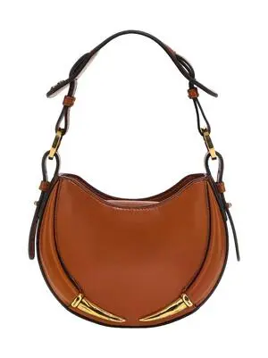 Roberto Cavalli Fang Bang Shoulder Bag - Brown