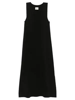 Khaite Keran Midi Dress - Black