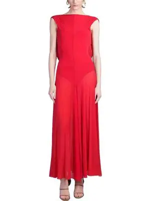 Magda Butrym Sleeveless Dress - Red