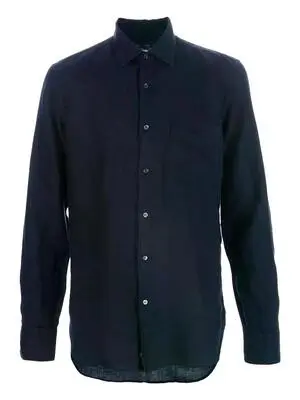 Aspesi Chest-pocket Shirt - Blue