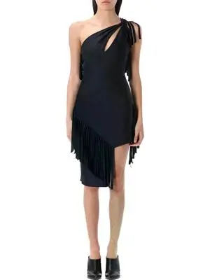 Coperni Asymmetric Dress - Black