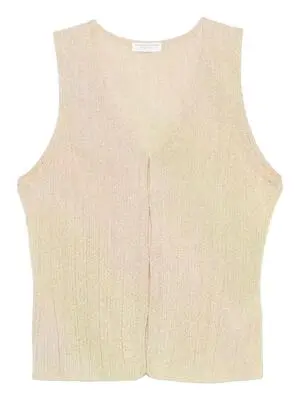Majestic Filatures Fine-knit Vest - Neutrals