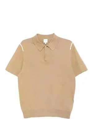 Paul Smith Organic-cotton Polo Shirt - Brown