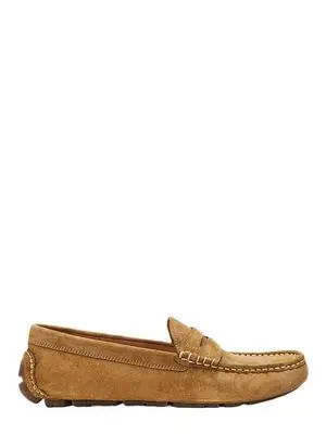 Ralph Lauren Ralph Lauren Anders Suede Penny Driver Desert Tan