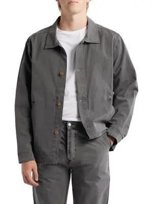 ALEX CRANE Pac Organic Cotton Ripstop Shell Jacket - Slate