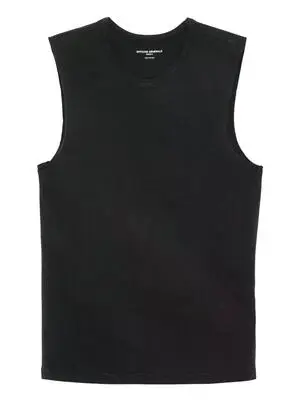 Officine Générale Jersey Tank Top - Black