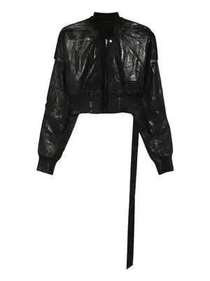 Rick Owens Flight Bomber Jacket - Black