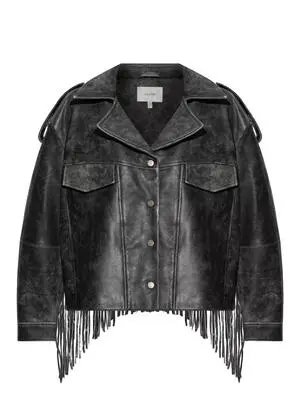 GESTUZ Gestuz Gzjaggy Leather Jacket