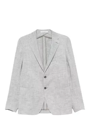Tagliatore Interwoven Blazer - Grey