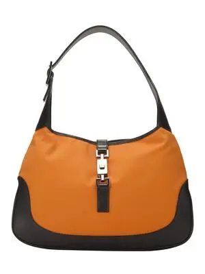 Gucci Canvas Jackie Hobo - Orange