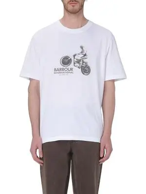 Barbour T-shirt - White 1