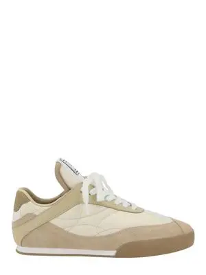 Chloé Lace Up Sneakers Ocher