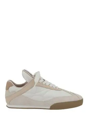 Chloé Lace Up Sneakers Peach
