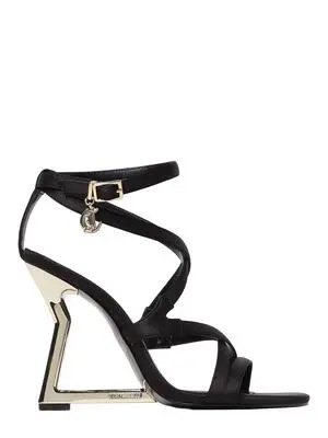 Just Cavalli Heeled Sandal - Black