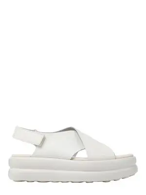 Camper Heeled Sandal - White