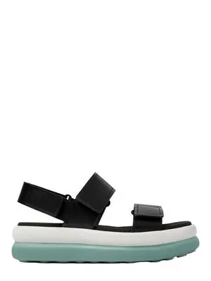 Camper Heeled Sandal - Black