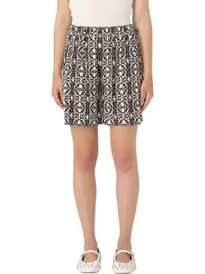 Max Mara Printed Shorts - Brown