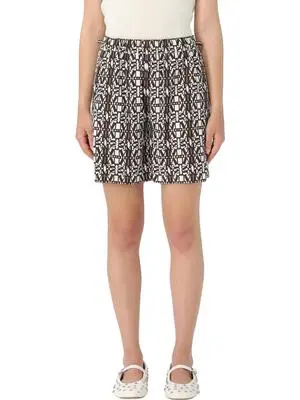 Max Mara Monogram Print Shorts - Brown