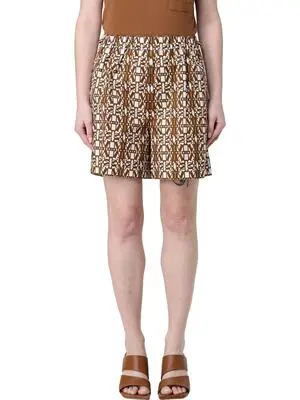 Max Mara Printed Shorts - Tobacco