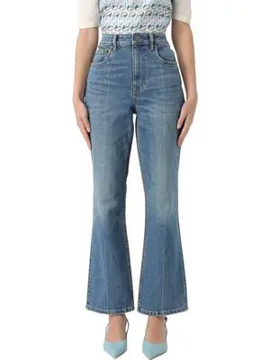 Tory Burch Kick Flare Jeans - Denim