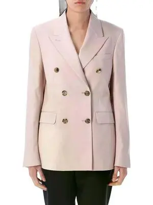 GOLDEN GOOSE Virgin Wool Blazer - Pink
