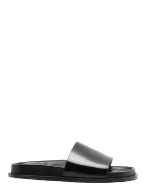 Saint Laurent Nichols Slides - Black