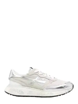 Premiata Lauryn Panelled Sneakers Grey
