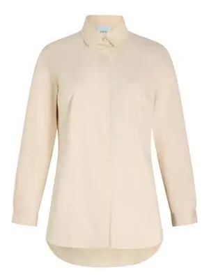 Patou Tailored Poplin Shirt - Neutrals