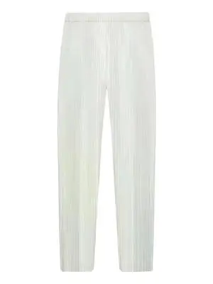Issey Miyake Pleated Trousers - Grey