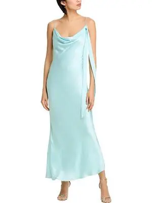 Bardot Renu Cowlneck Dress - Aqua