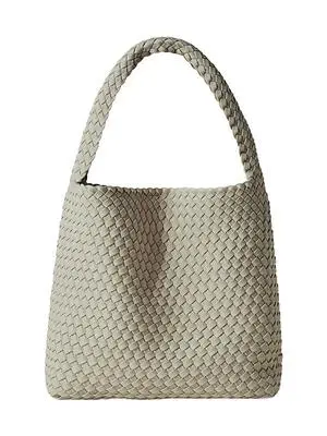 NAGHEDI Nomad Medium Hobo Bag Celadon