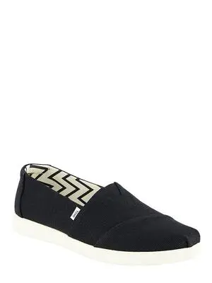 Toms Alpargata Plus Espadrille Flats - Black