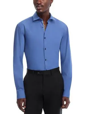 Hugo Koey Slim Fit Dress Shirt - Open Blue