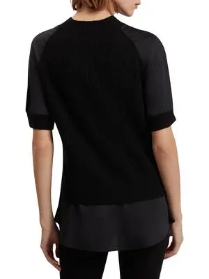 Ted Baker London Layered Top - Black