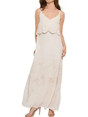 AS By DF Wild Shore Maxi Dress - Sydney Pink
