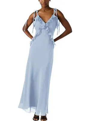 Steve Madden Adalina Maxi Dress - Morning Blue