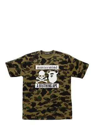 A BATHING APE X Mastermind Tee Shirt - Green