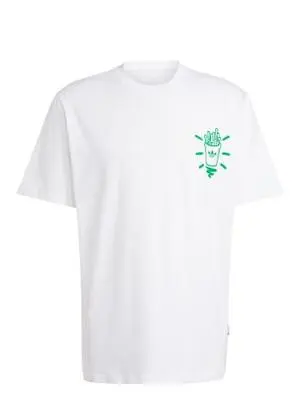 Adidas Logo T-shirt - White