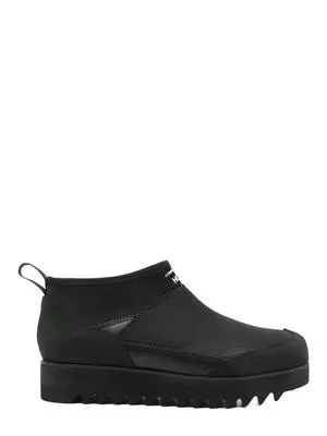 Comme Des Garçons Panelled Boots - Black
