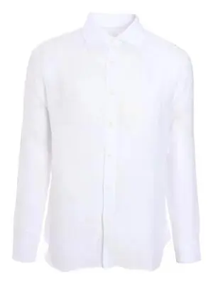 120% Lino Linen Shirt - White