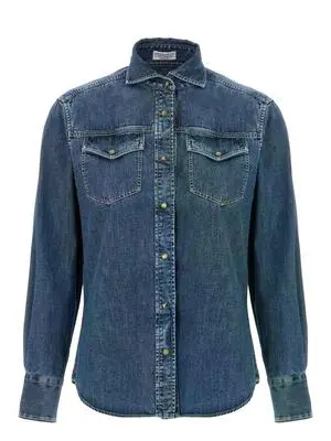 BRUNELLO CUCINELLI Brunello Cucinelli Denim Shirt
